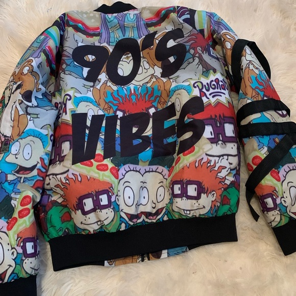 Jackets & Coats | Mens Rugrats Bomber Jacket | Poshmark